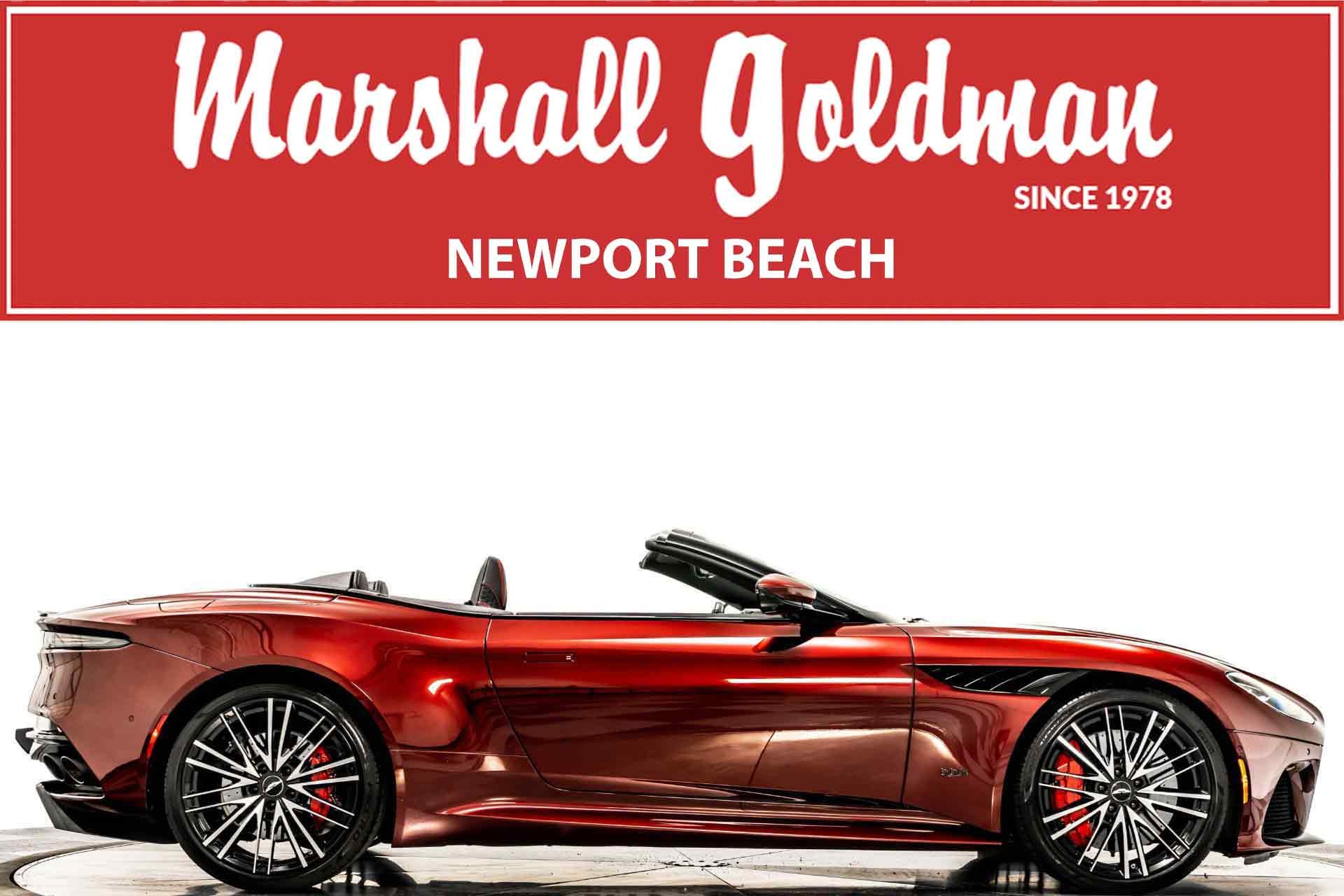 Liquid Crimson Aston Martin DBS Superleggera Volante with 5.2L Twin ...