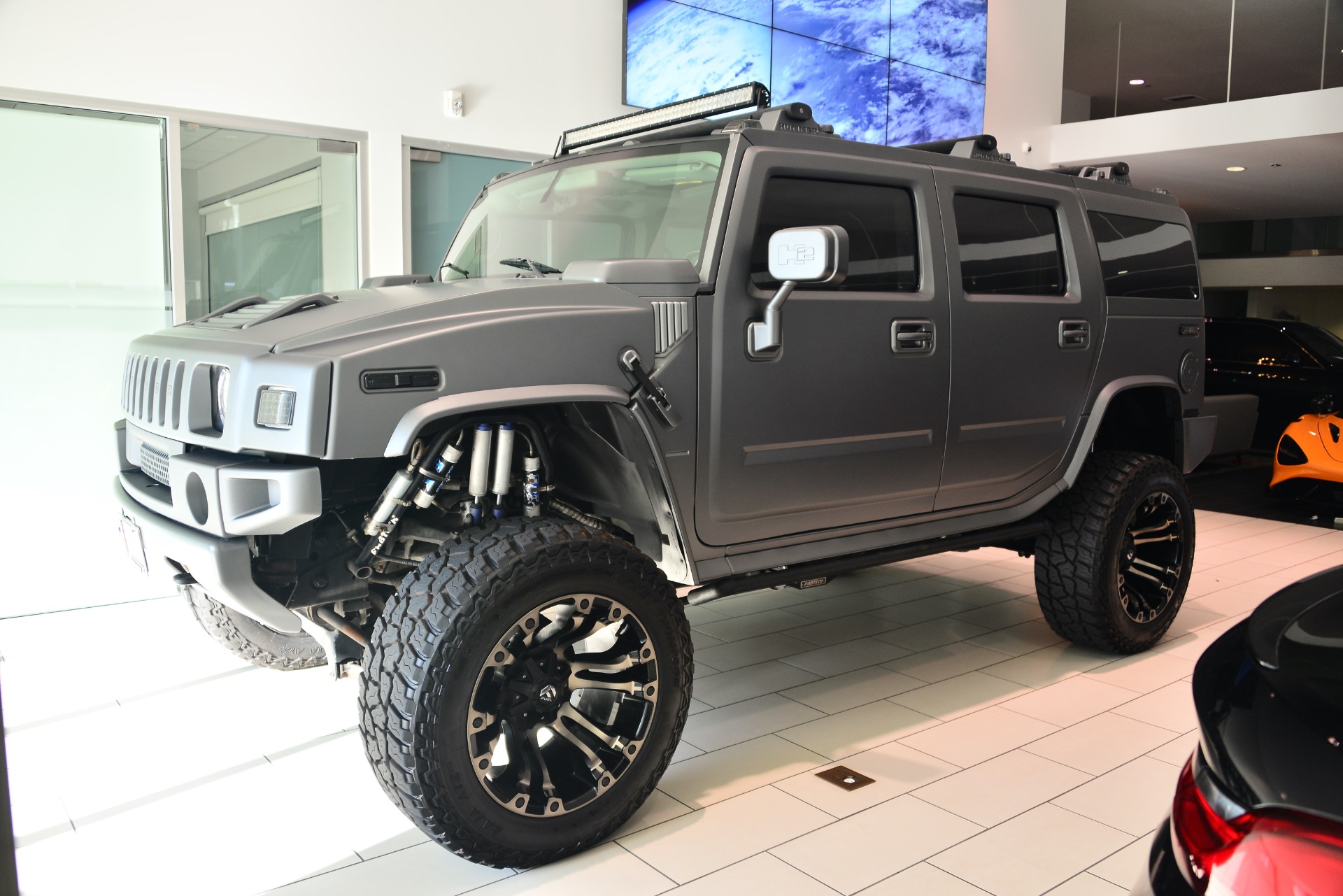 Pewter HUMMER H2 with 6.0L OHV V8 Engine For Sale - Stock Number ...