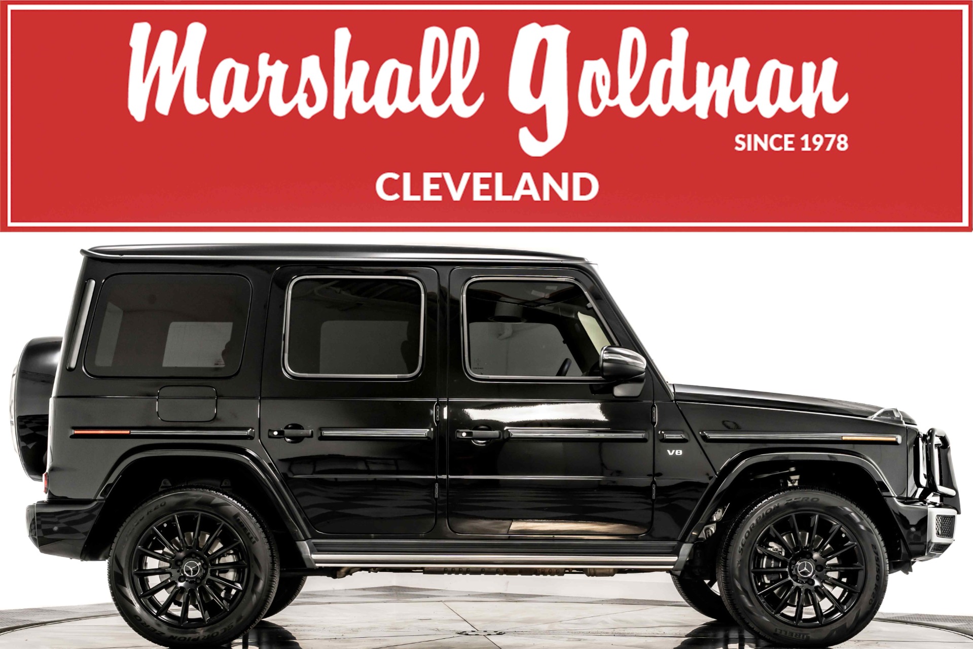 Obsidian Black Metallic Mercedes-Benz G550 4MATIC with 4.0L Biturbo V8 ...
