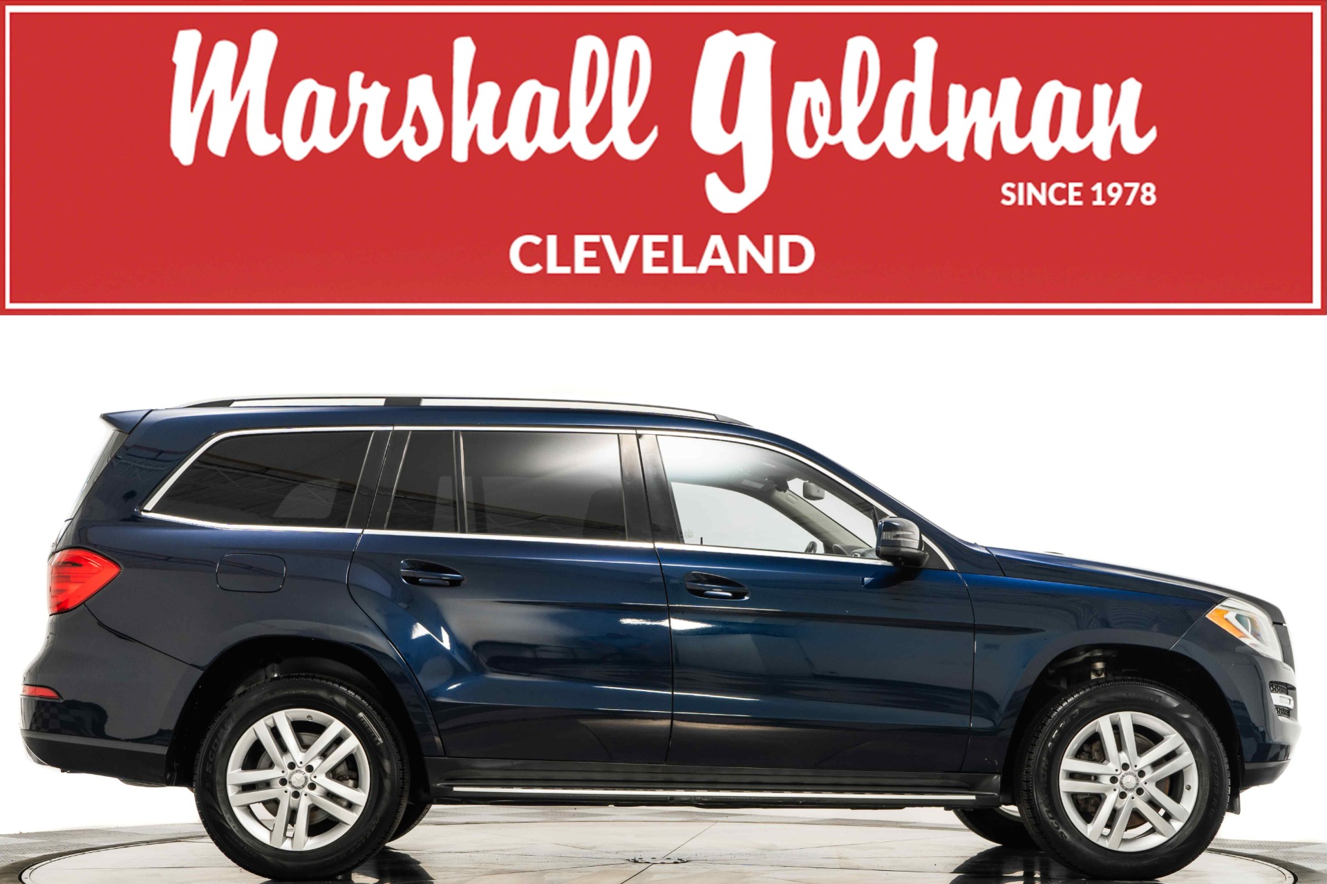 Lunar Blue Metallic Mercedes-Benz GL450 4MATIC with 4.7L Twin Turbo V8 ...