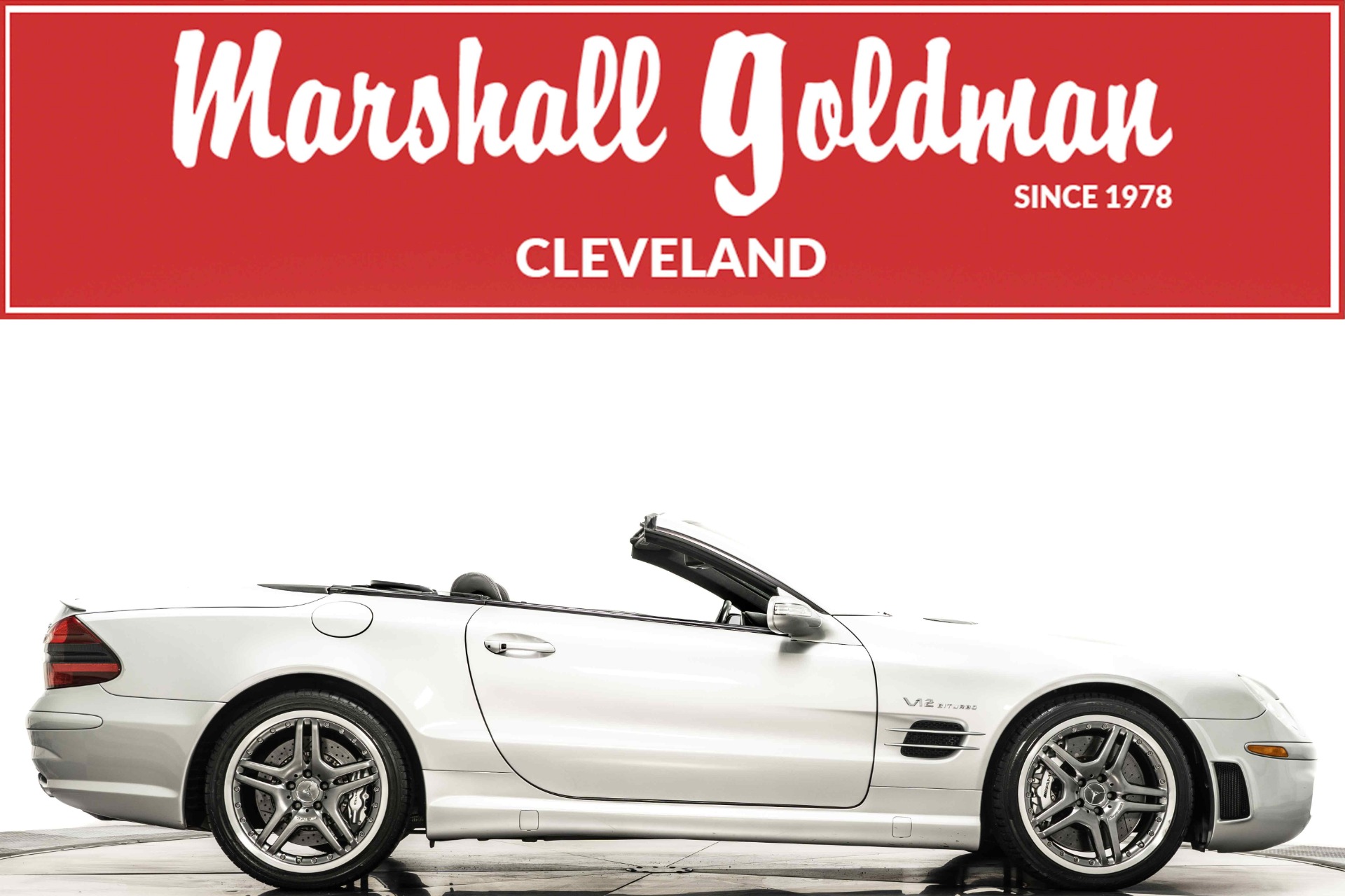 Brilliant Silver Metallic Mercedes-Benz SL65 AMG with 6.0L Biturbo V12 ...