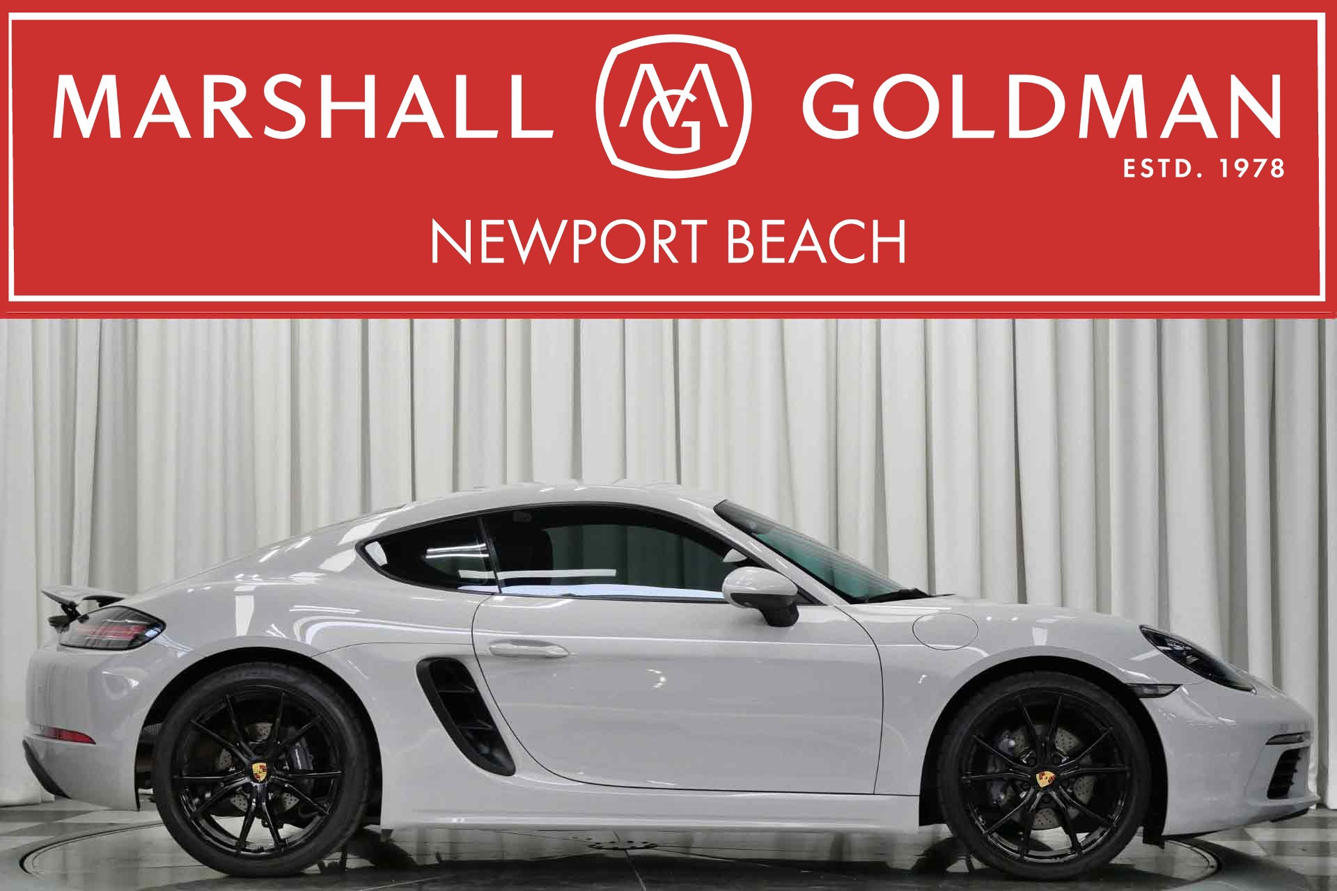 Chalk Porsche 718 Cayman with 2.0L Turbo H4 300hp 280ft. lbs. Engine ...