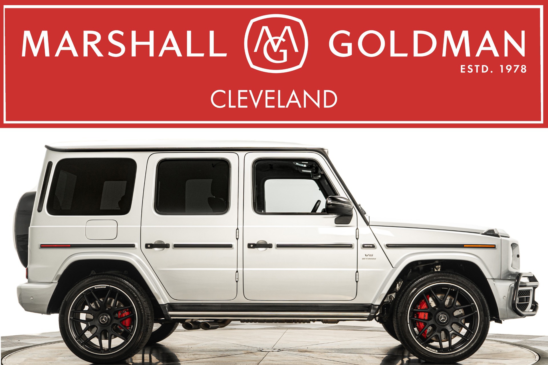 Iridium Silver Metallic Mercedes-Benz G63 AMG with AMG 4.0L Biturbo V8 ...