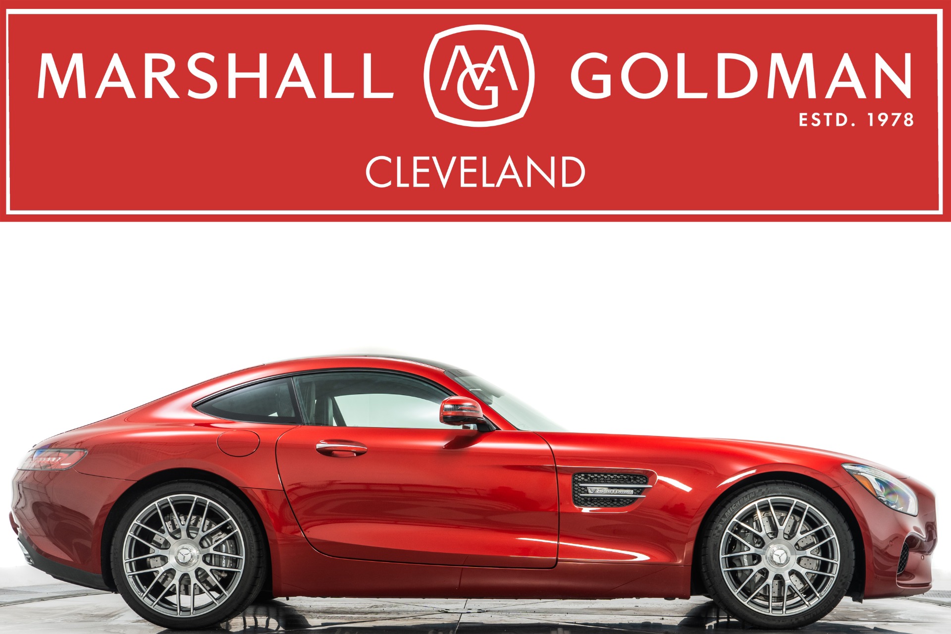 designo Cardinal Red Metallic Mercedes-Benz AMG GT with AMG 4.0L Twin ...