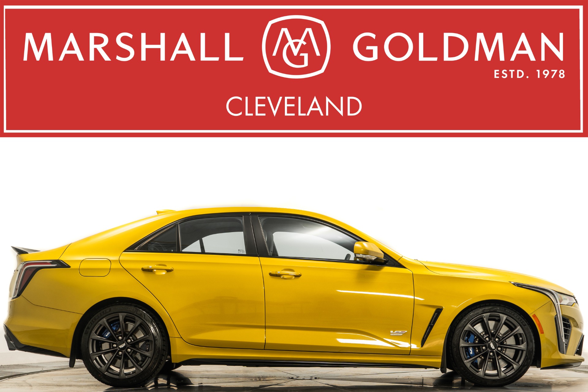 Cyber Yellow Metallic Cadillac CT4-V Blackwing 20th Anniversary -6 ...
