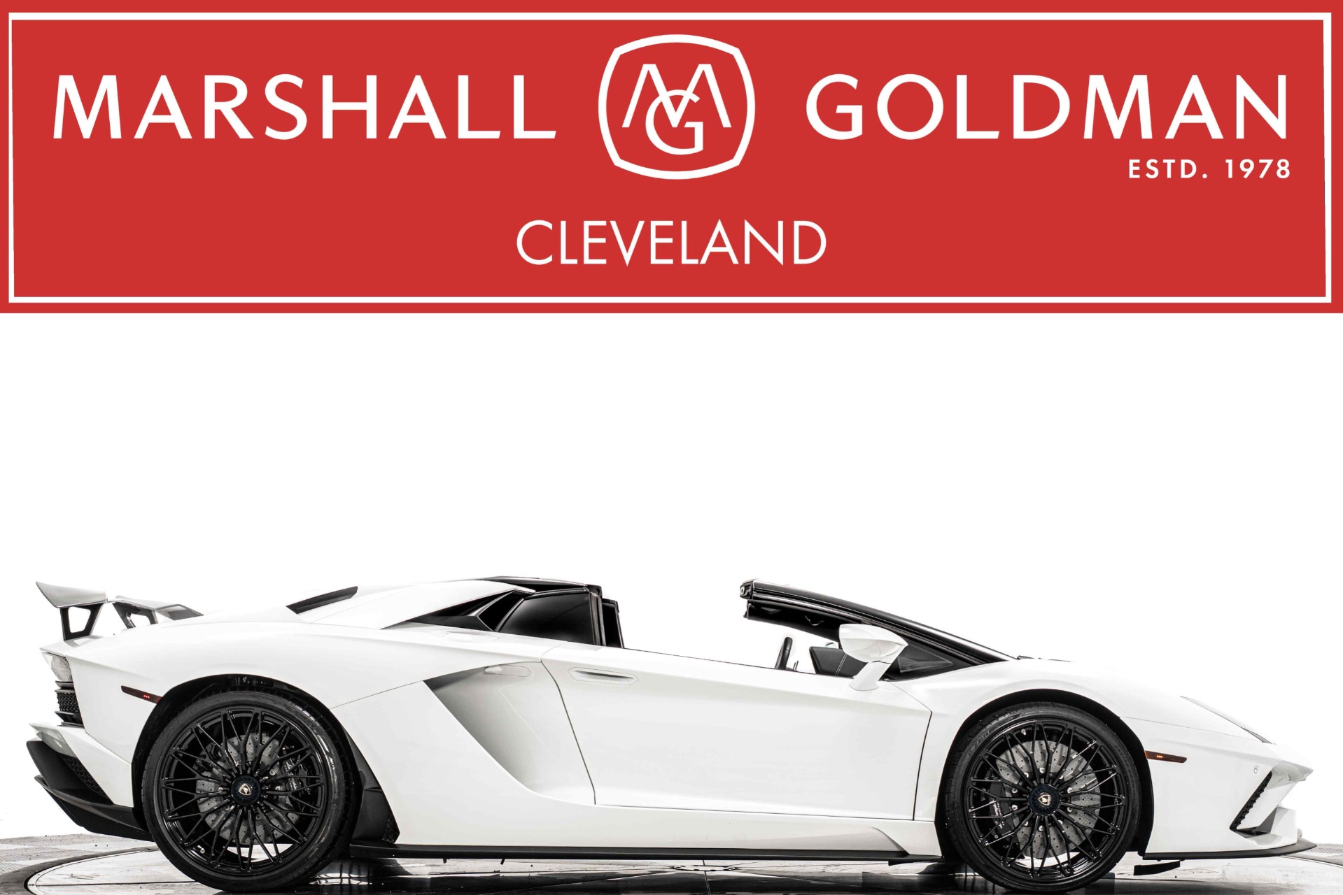 Bianco Opalis Lamborghini Aventador LP 740-4 S Roadster -Ultra Low ...