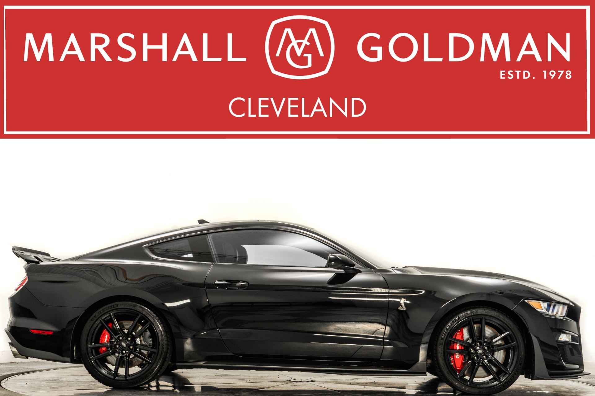 Shadow Black Ford Mustang Shelby GT500 -Low Miles, 760 Horsepower ...