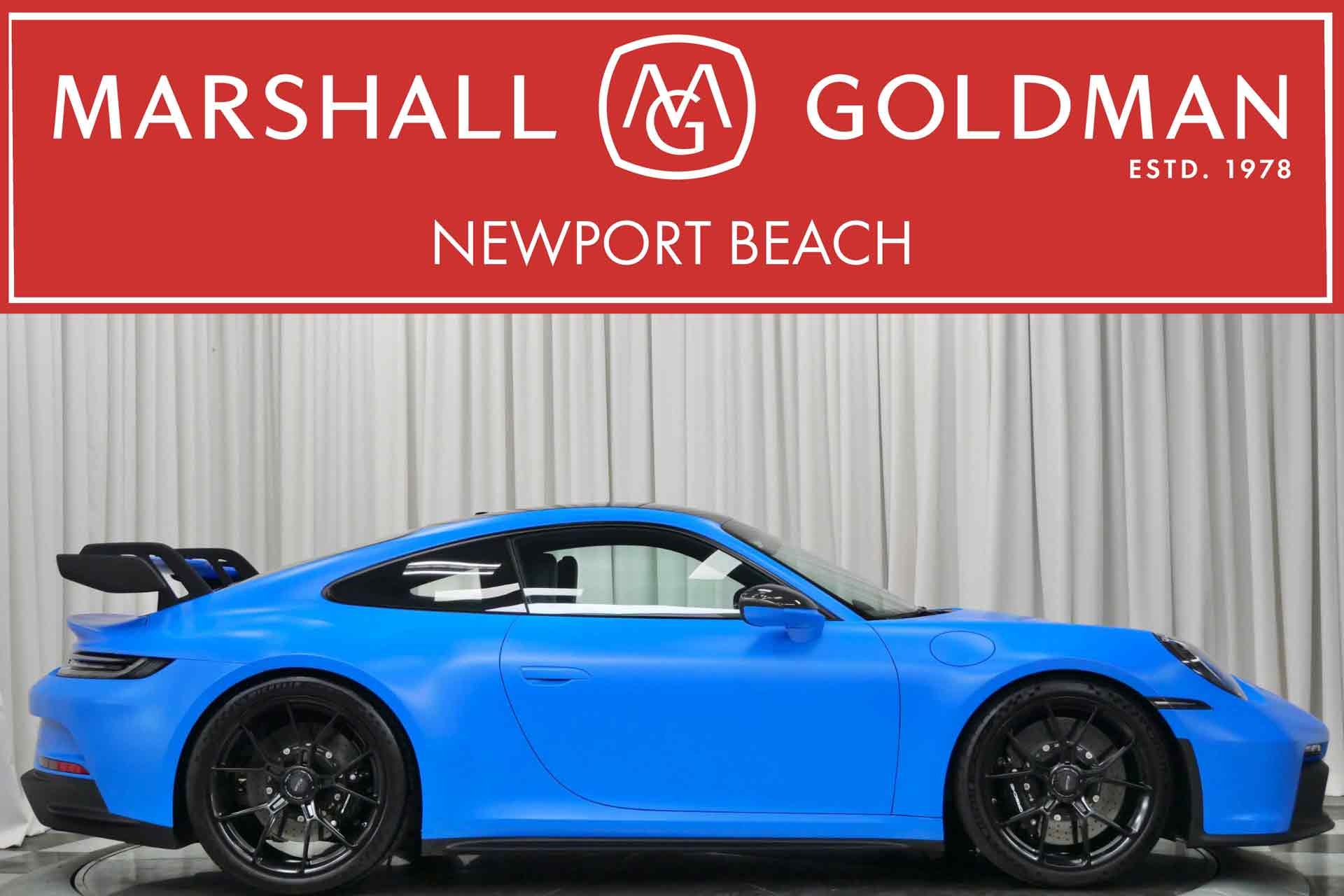 Shark Blue Porsche 911 GT3 -Full Matte PPF, Carbon Roof and Mirrors ...