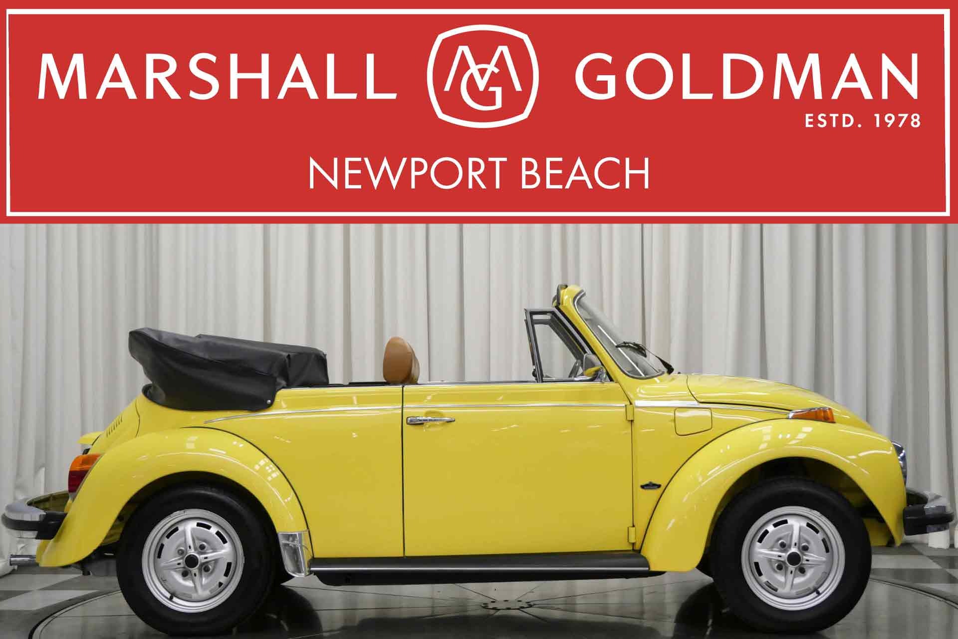 Lemon Yellow Volkswagen Beetle Convertible -Low Mile Survivor ...