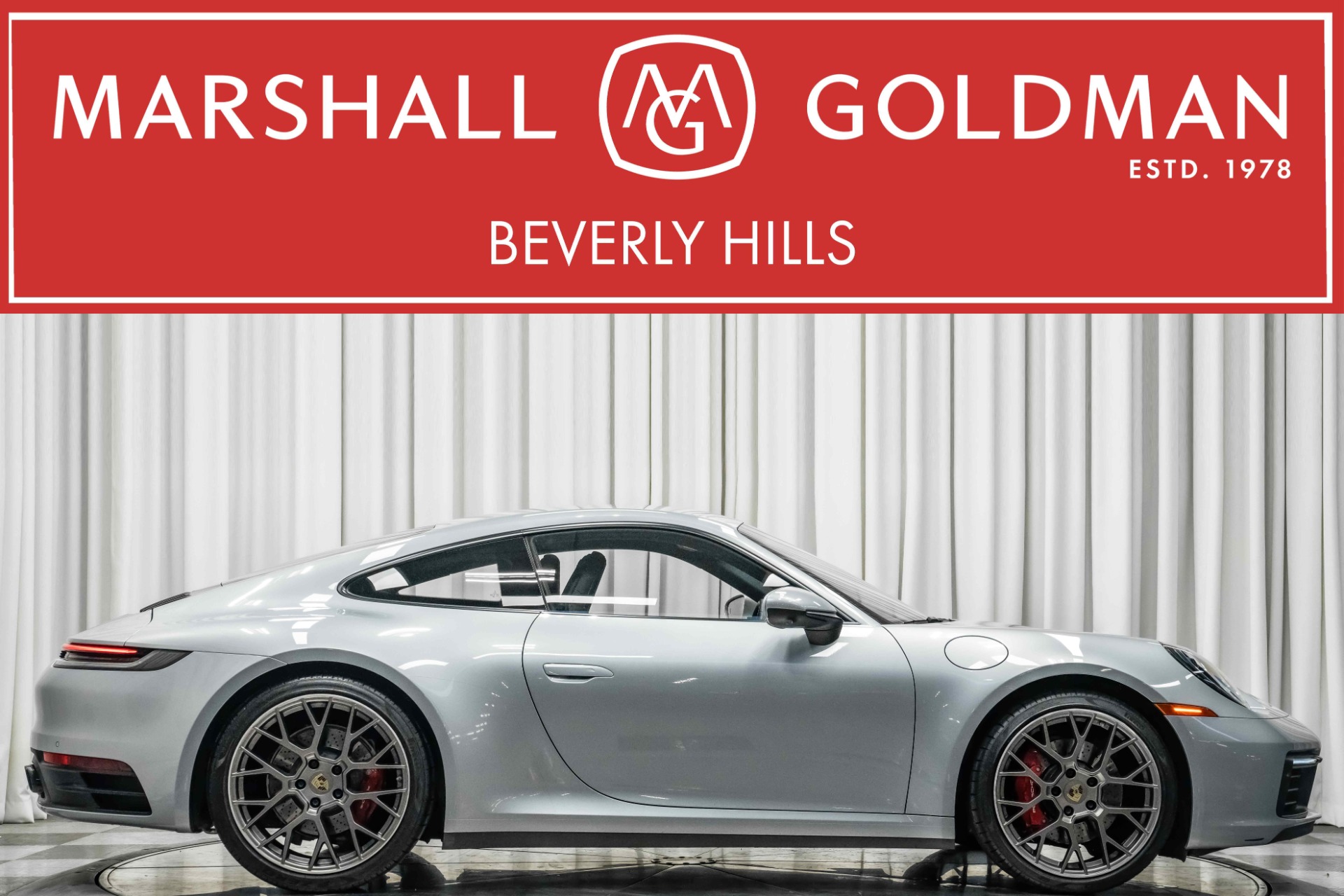 Dolomite Silver Metallic Porsche 911 Carrera 4S -RS Spyder Wheels, Rare ...