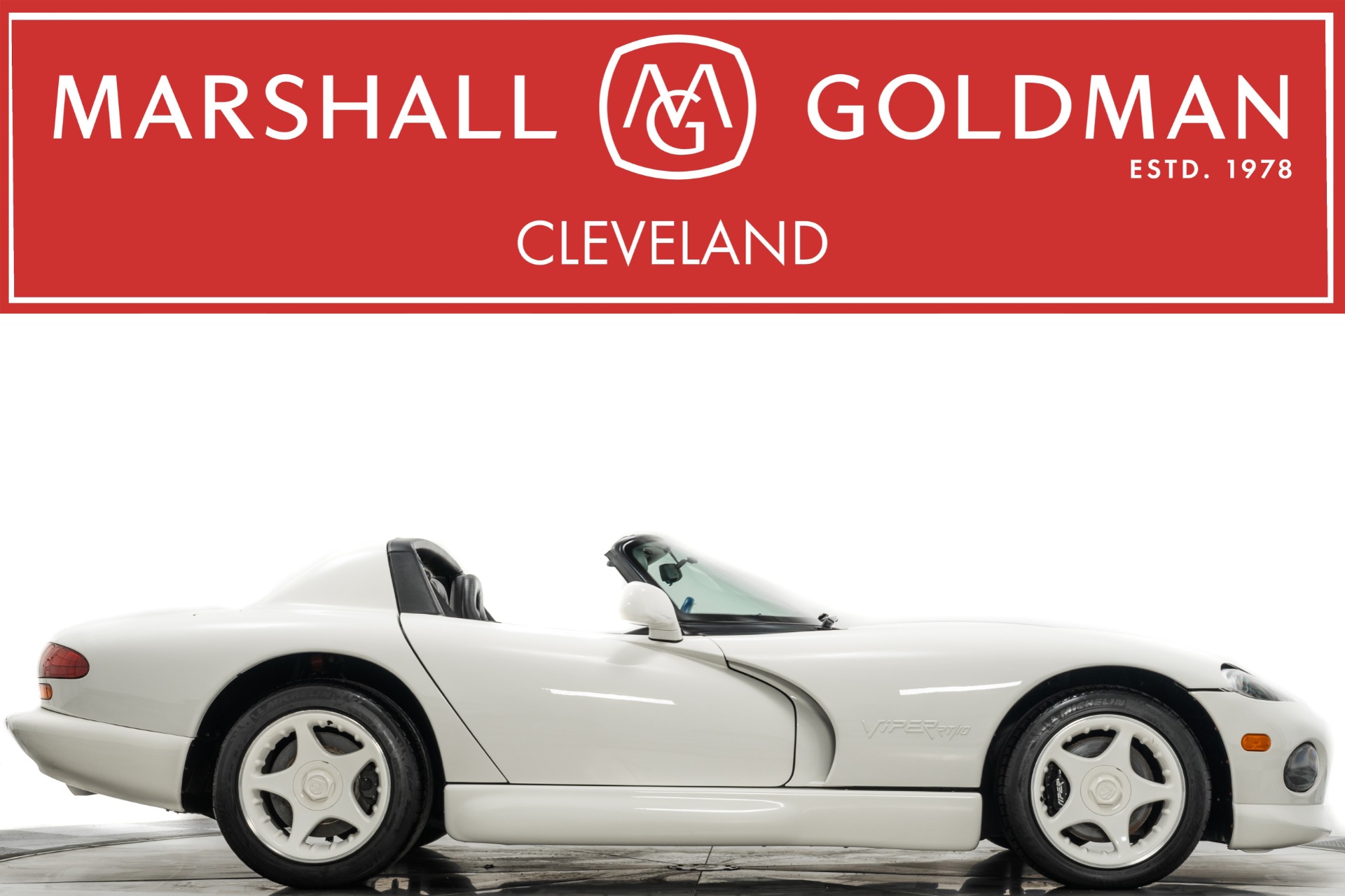 Stone White Dodge Viper RT/10, One of 325 in White, Final Year Gen 1 ...