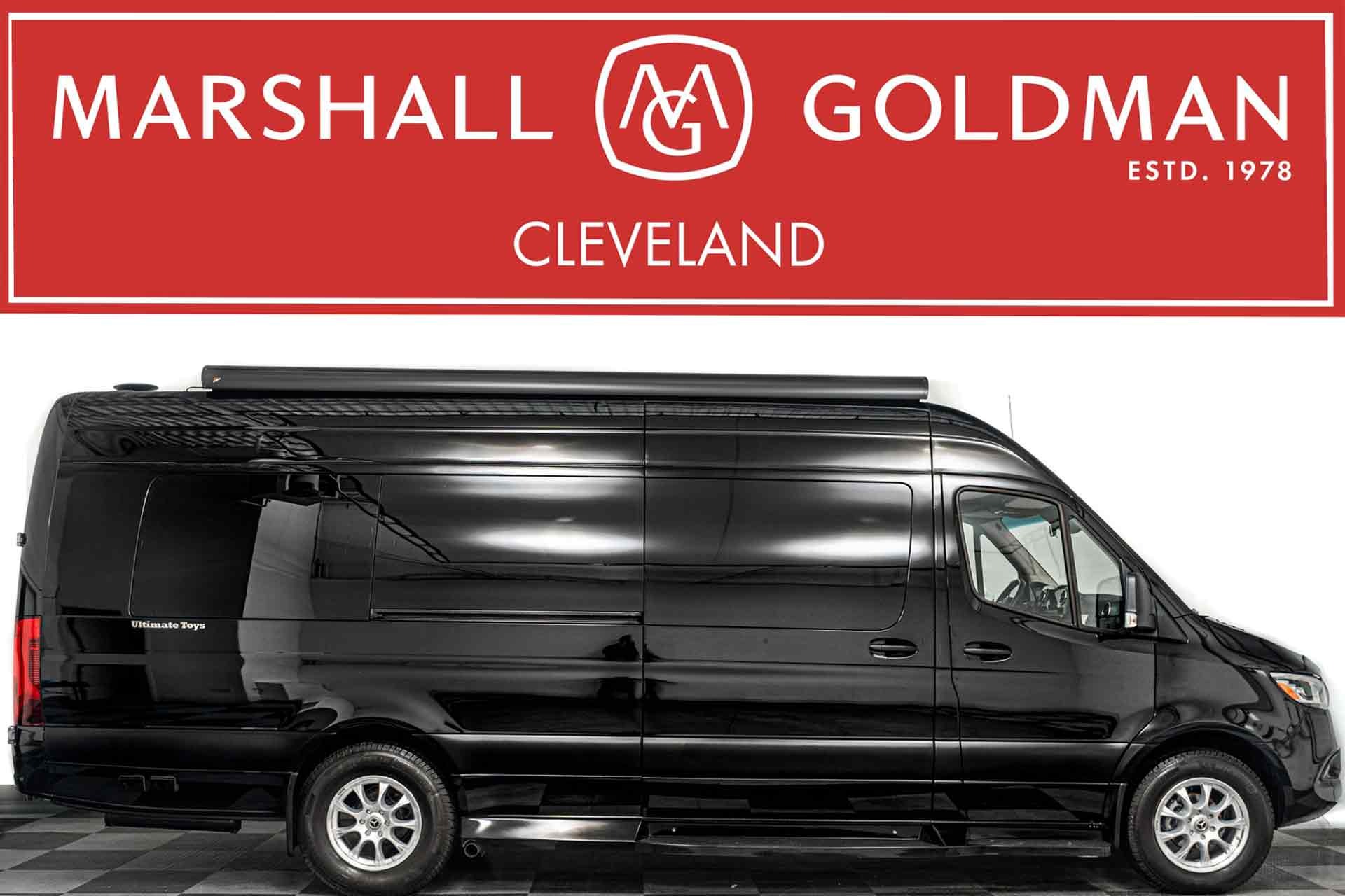 Jet Black Mercedes-Benz Sprinter 3500 Midwest Automotive Designs Luxury ...