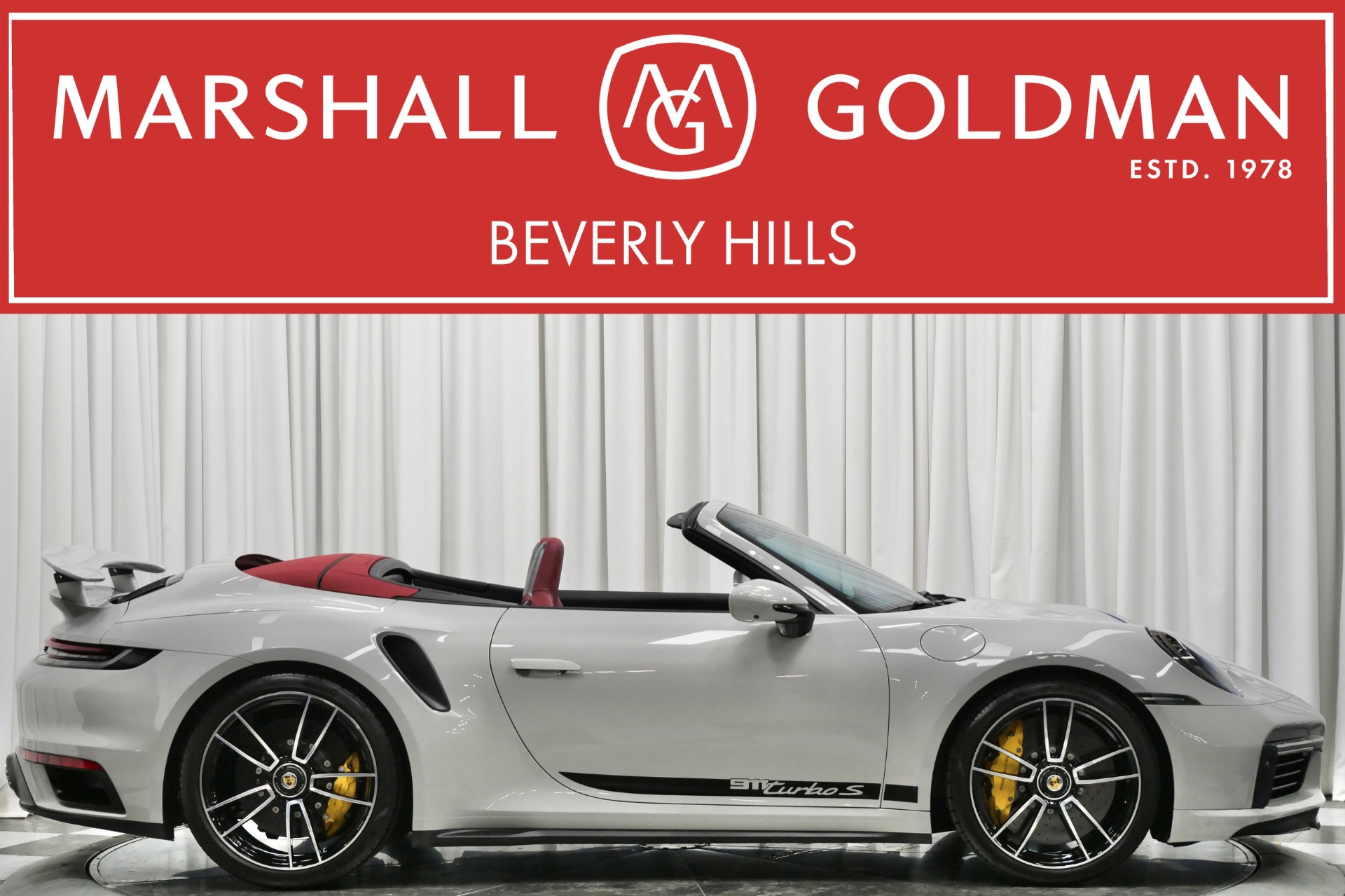 Chalk Porsche 911 Turbo S Cabriolet -Low Miles, Sport Exhaust ...