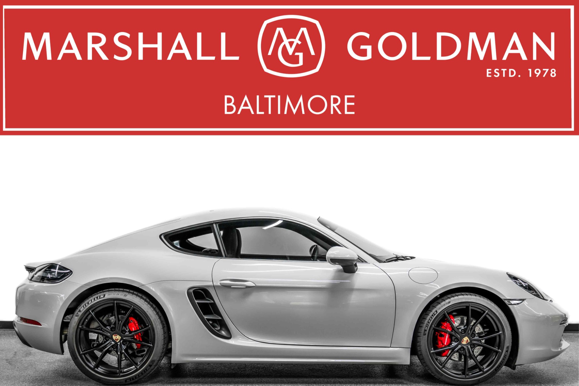 Chalk Porsche 718 Cayman S -6 Speed, Low Miles, Premium Package, Bose ...