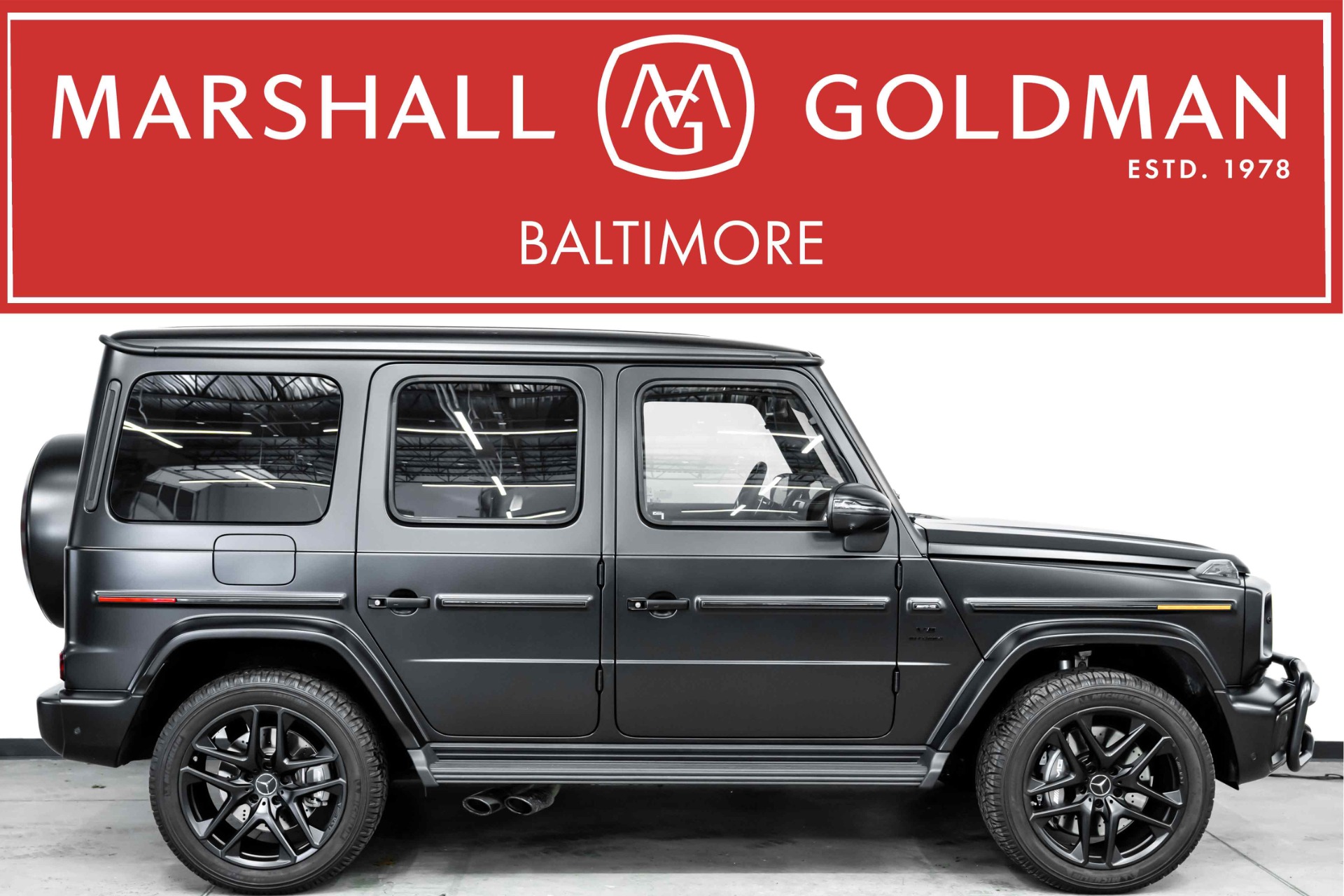 MANUFAKTUR Night Black Magno Mercedes-Benz G63 AMG -Night Package ...
