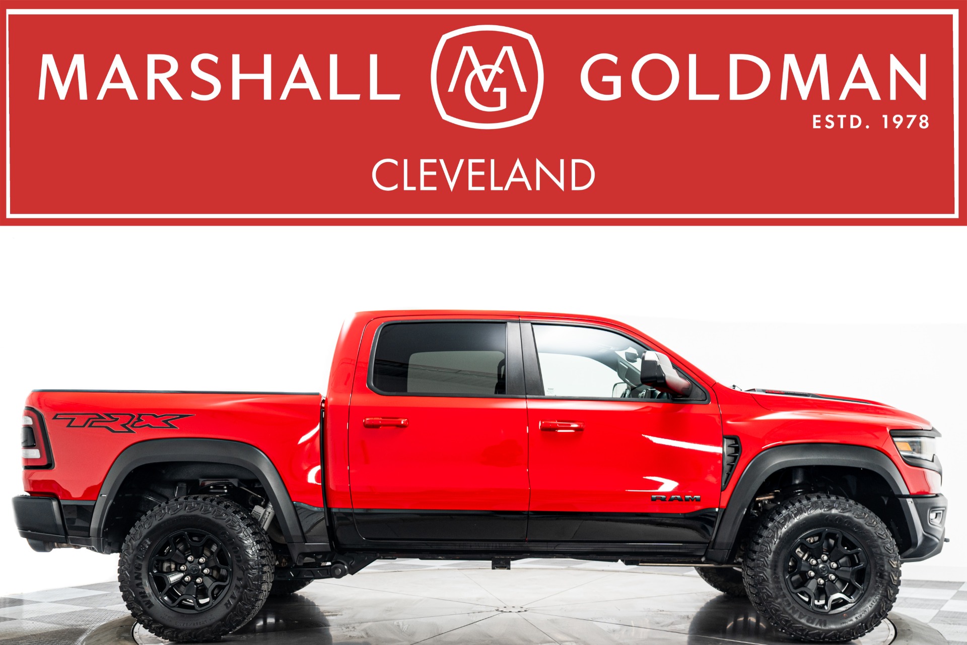 Flame Red Clear Coat Ram 1500 TRX -Level 1 Trim, Sunroof, Tow Group ...